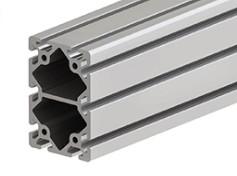 China Pipeline Extruded T Slot Aluminium Profile 80 - 90 Series 8 - 8840Z for sale