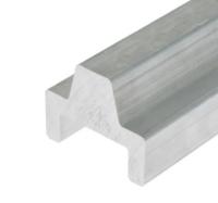 China Transportation Extruded Aluminium Profile Guide Rail Anodic Oxidation Surface for sale