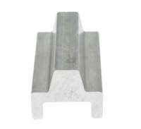 China Customized Aluminium Profile Extrusion For Transportation Conductor Guide for sale