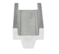 China Customized Aluminium Profile Extrusion For Transportation Conductor Guide for sale