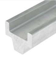 China Customized Aluminium Profile Extrusion For Transportation Conductor Guide for sale