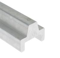 China Customized Aluminium Profile Extrusion For Transportation Conductor Guide for sale