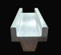 China Customized Aluminium Profile Extrusion For Transportation Conductor Guide for sale