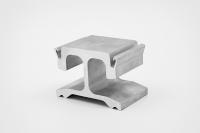 China Customized Aluminium Profile Extrusion For Transportation Conductor Guide for sale