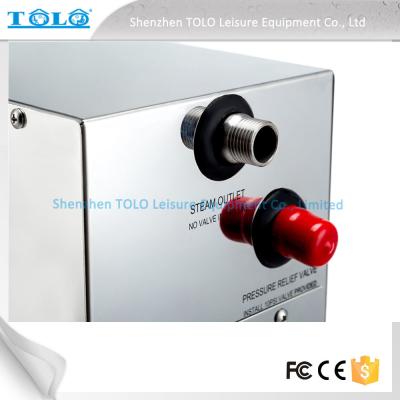中国 7.5kw 自動圧力安全弁が付いている自動サウナの蒸気発生器 販売のため