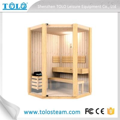Cina Cabine elettriche di sauna di sauna della stazione termale del cedro tradizionali per perdita di peso in vendita