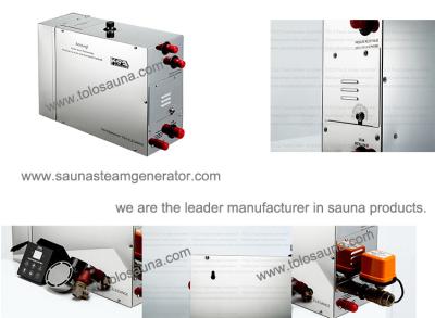Cina Cuboid elettrico residenziale del generatore di vapore di sauna con 4000w automatico 220v in vendita