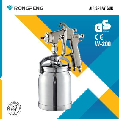China W200 RONGPENG Professional LVLP Suction Feed Air Spray Gun for sale