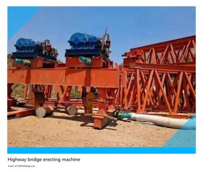 China Jqjh50 bridge erecting machine, bridge laying machine, gantry crane truss, self-propelled bridge machine for sale