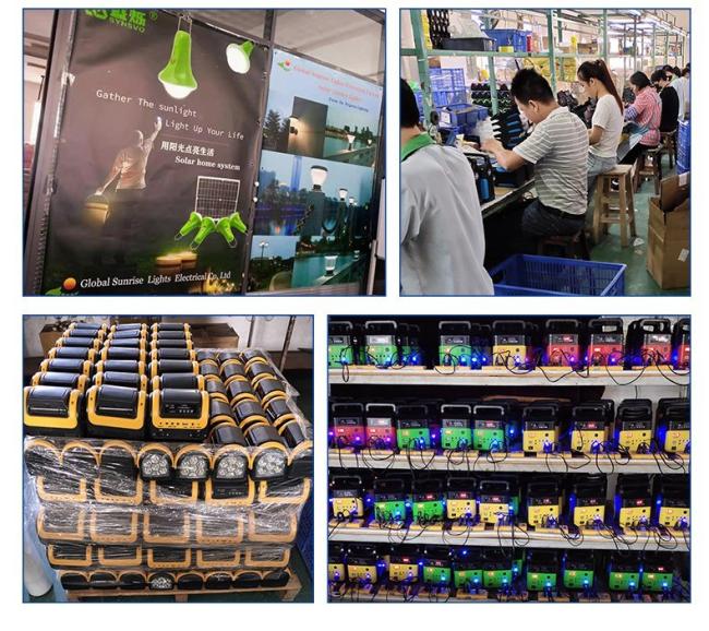 Energy Saving Lamp Multi-Function Lighting System Strong Light Solar Outdoor Mobile Power Supply Night Market Floor Lamp