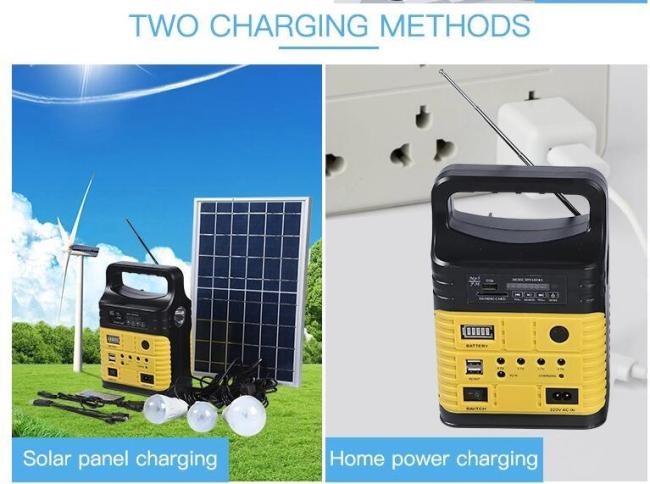 Dell'interno solare della più nuova della lampada 10W radio solare solare di FM accendendo 3790 luci solari radiofoniche solari della decorazione delle luci globali di alba