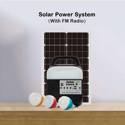 China Bomba de água portátil da ampola do painel de Mini Domestic Solar Power Systems à venda