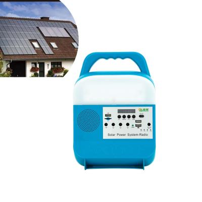 Cina Mini sistema di illuminazione solare portatile di emergenza 30W con luce per il piccolo campeggio in vendita
