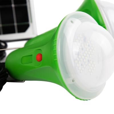 China Painel de poder conduzido solar recarregável da lâmpada de emergência do bulbo com grupo das luzes de bulbo à venda