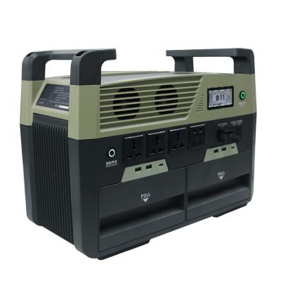 Cina Litio portatile ricaricabile della centrale elettrica del generatore solare 3600wh con l'invertitore in vendita