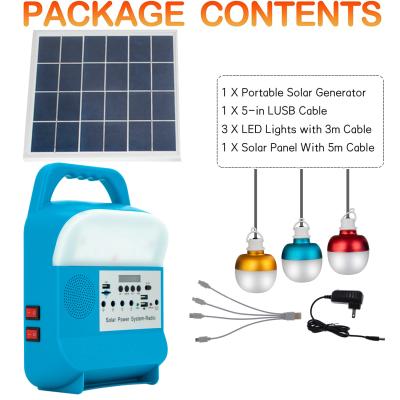 中国 携帯用LEDのキャンプの太陽庭ライト ランプによって満たされるエネルギー パネルによって動力を与えられる緊急の球根 販売のため