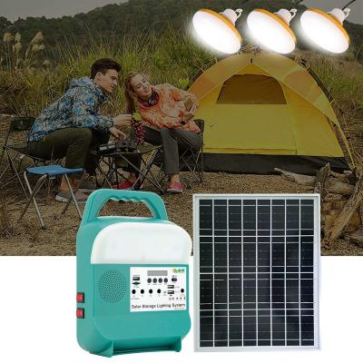 中国 エネルギー蓄積家および屋外のための太陽再充電可能で軽いシステム12Vキット 販売のため