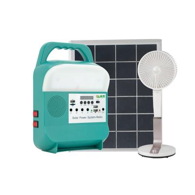 Cina Luce Kit Lighting Generator Home 9W 6V di Mini Station Radio Solar Panel in vendita