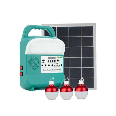 中国 キットLEDの球根をつける9W太陽エネルギーは携帯用場所の電話充電器SRE-689を囲む 販売のため