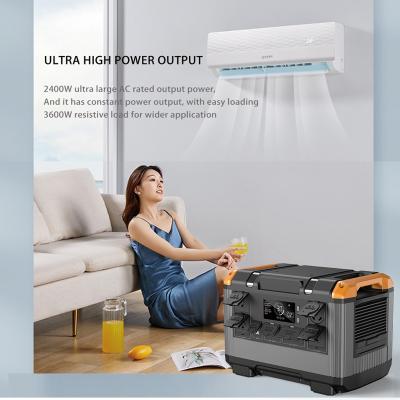 Cina Stazione portatile 2016WH del generatore di corrente solare di SYNSVO 2400W per le case in vendita