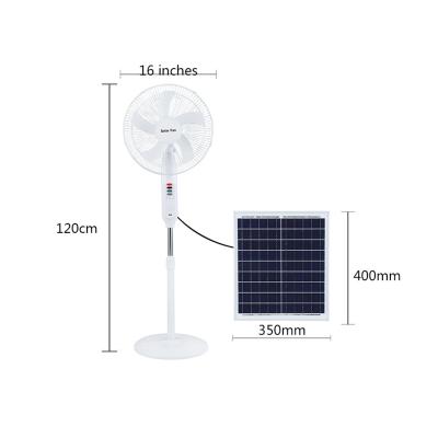 Cina 25W ingranaggi all'aperto autoalimentati solari ricaricabili del vento della batteria al litio 3 del fan 18650 con il pannello in vendita