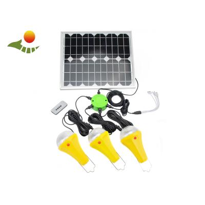 Cina Orange 3PCS Luci a energia solare per la casa con pulsante di interruttore all'interno in vendita