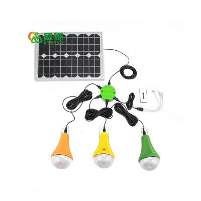 中国 5200MAH リチウム電池を搭載した信頼性の高いLED太陽光照明キット 販売のため