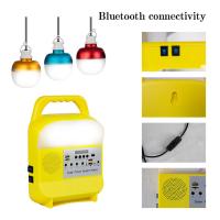 China Multi Function TUV Solar Emergency Lighting System With Battery Charger for sale