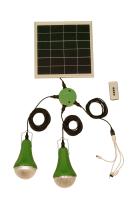 China Portable Remote Controller Led Solar Power System 435lum Dimmable for sale