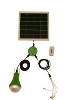 China Portable Remote Controller Led Solar Power System 435lum Dimmable for sale