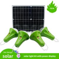 China Portable Remote Controller Led Solar Power System 435lum Dimmable for sale