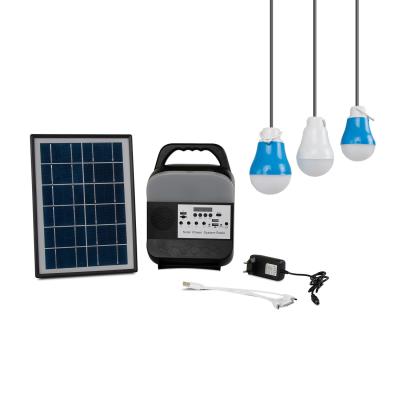 Cina luce portatile della pila solare 6000mAh dell'interno con controllo 17.1*8*25cm del pulsante in vendita