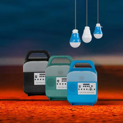 China 9W Licht van de het Systeem het Zonnenoodsituatie van de zonnepaneelverlichting met Mobiele Lader Te koop