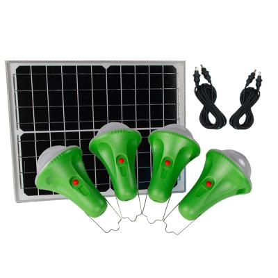Cina 4PCS accende il sistema energetico del pannello solare 5200mah 18650 per accamparsi in vendita
