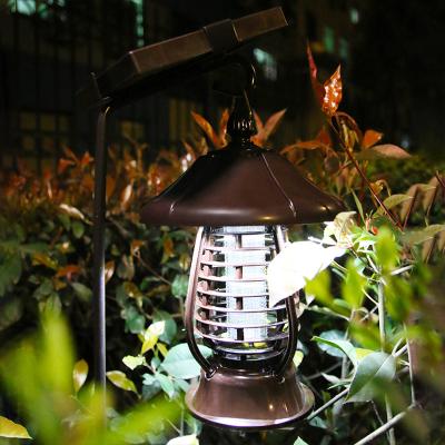 China CE CCC 3000Mah Lithium Battery Solar Mosquito Lamp For Killing Flies for sale