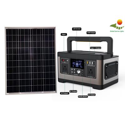 Cina sistema 1000 di illuminazione domestico solare solare portatile del ciclo di vita dei generatori di 120W LiFePO4 in vendita