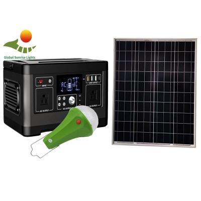 Cina sistema 1000 di illuminazione domestico solare solare portatile del ciclo di vita dei generatori di 120W LiFePO4 in vendita