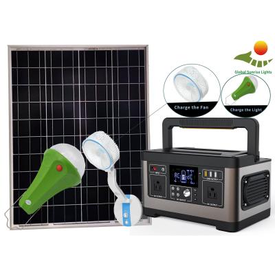 Cina Pannello di controllo Li Battery Portable Solar Generators del LED per accamparsi in vendita