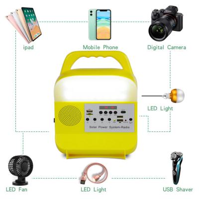中国 3PCS LEDの太陽電池パネルの照明キットの太陽非常用装置SRE685 販売のため