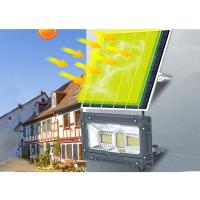 China Tempered Glass LED Sensor Solar Flood Lights Home Lighting System for sale