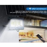 China LED Solar Flood Light Sensor Garden Waterproof Remote Controlled for sale