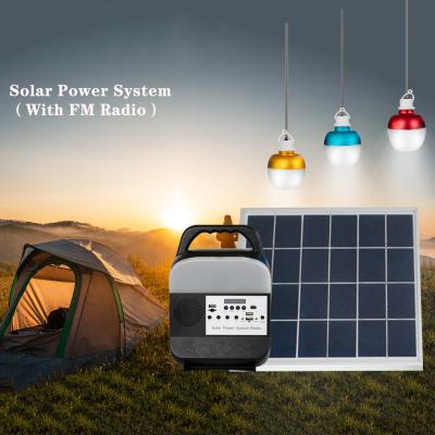 中国 携帯用9With 6Vの太陽エネルギーの家の照明装置8000Mahの省エネライト 販売のため