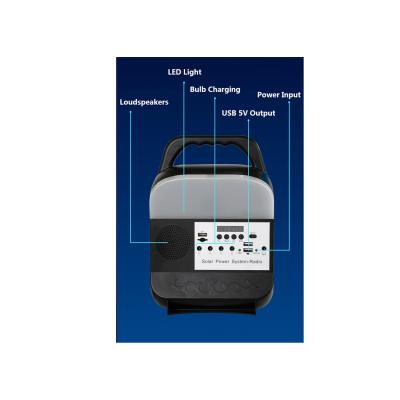 Cina Sistema solare della luce della casa LED del generatore dell'ABS SRE-685 con Li - batteria in vendita