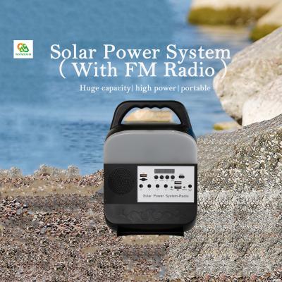 中国 SRE-685 ABS李-電池が付いている太陽発電機の家LEDライト システム 販売のため