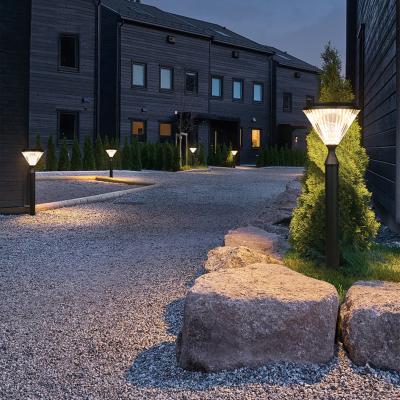 Cina Decorazione solare impermeabile di alluminio di via della colonna della posta della luce 50000H del giardino della parete 3.2V in vendita