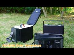 DC Portable Solar Generators Large Capacity High Efficiency Household