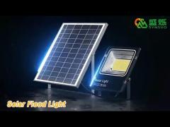 Outdoor LED Solar Flood Light Die Casting IP66 HIgh Brightness For Garden