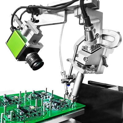 China Double Table Automatic Soldering Robot Electric With Display Screen for sale