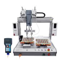 China Practical Auto Soldering Machine , Electronics Desktop Soldering Robot for sale