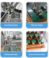 China Toy PCB Automatic Soldering Robot Practical With Double Y Axis for sale